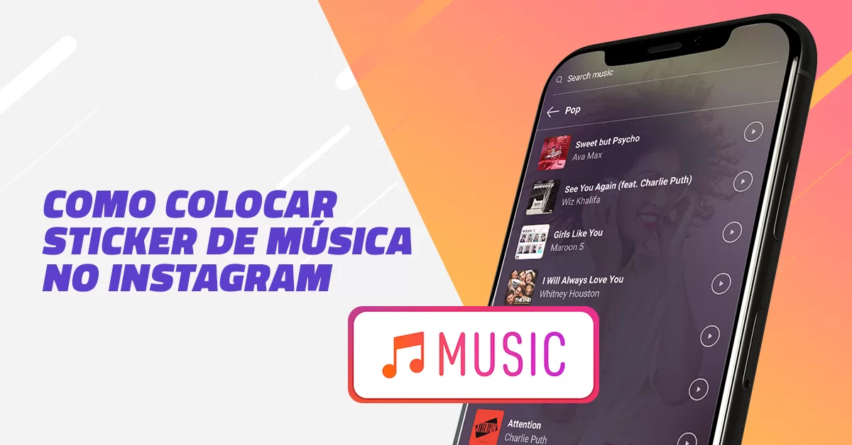 Como colocar sticker de música no Instagram - Agencia Contato